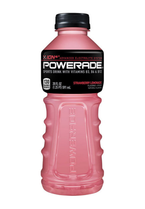 Pink Powerade Powerade Zero Calorie Sports Drink, Grape, 20 Oz